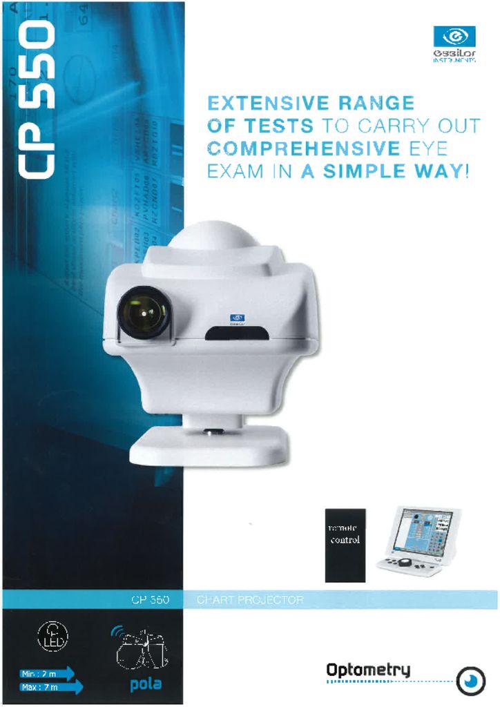 Brochures - Ophthalmic Equipment - Essilor Instruments USA