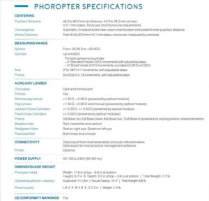 Vision-R 800 Auto Phoropter - Essilor Instruments USA
