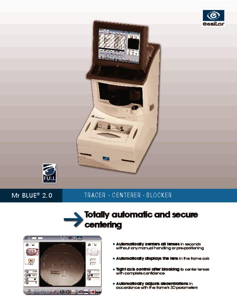 Brochures - Essilor Instruments USA