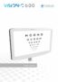 VISION-C 600 Polarized Chart Screen - Essilor Instruments USA