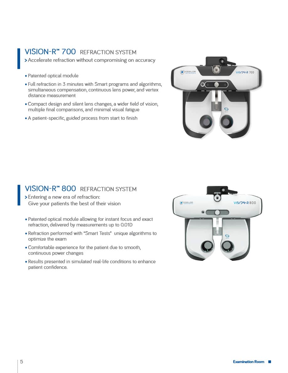 Product Catalog - Essilor Instruments USA