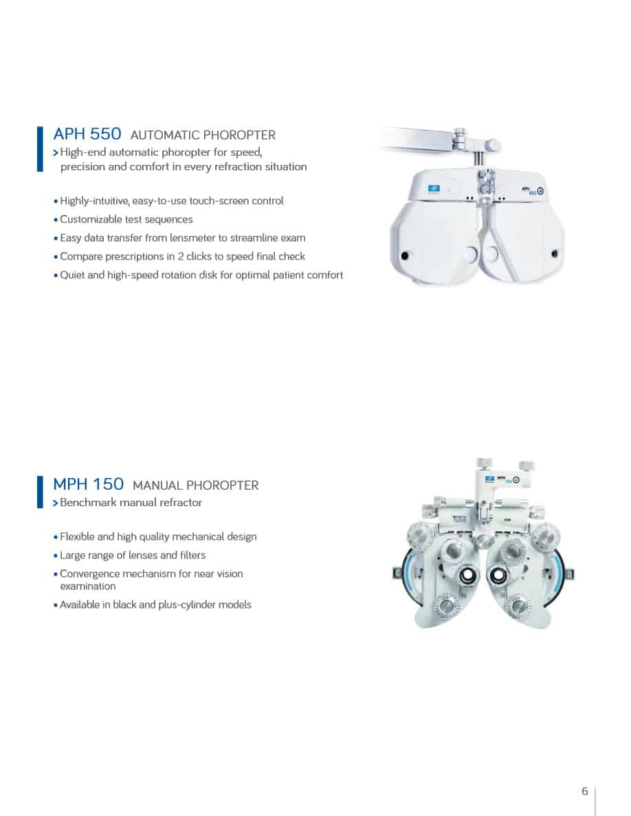 Product Catalog - Essilor Instruments USA