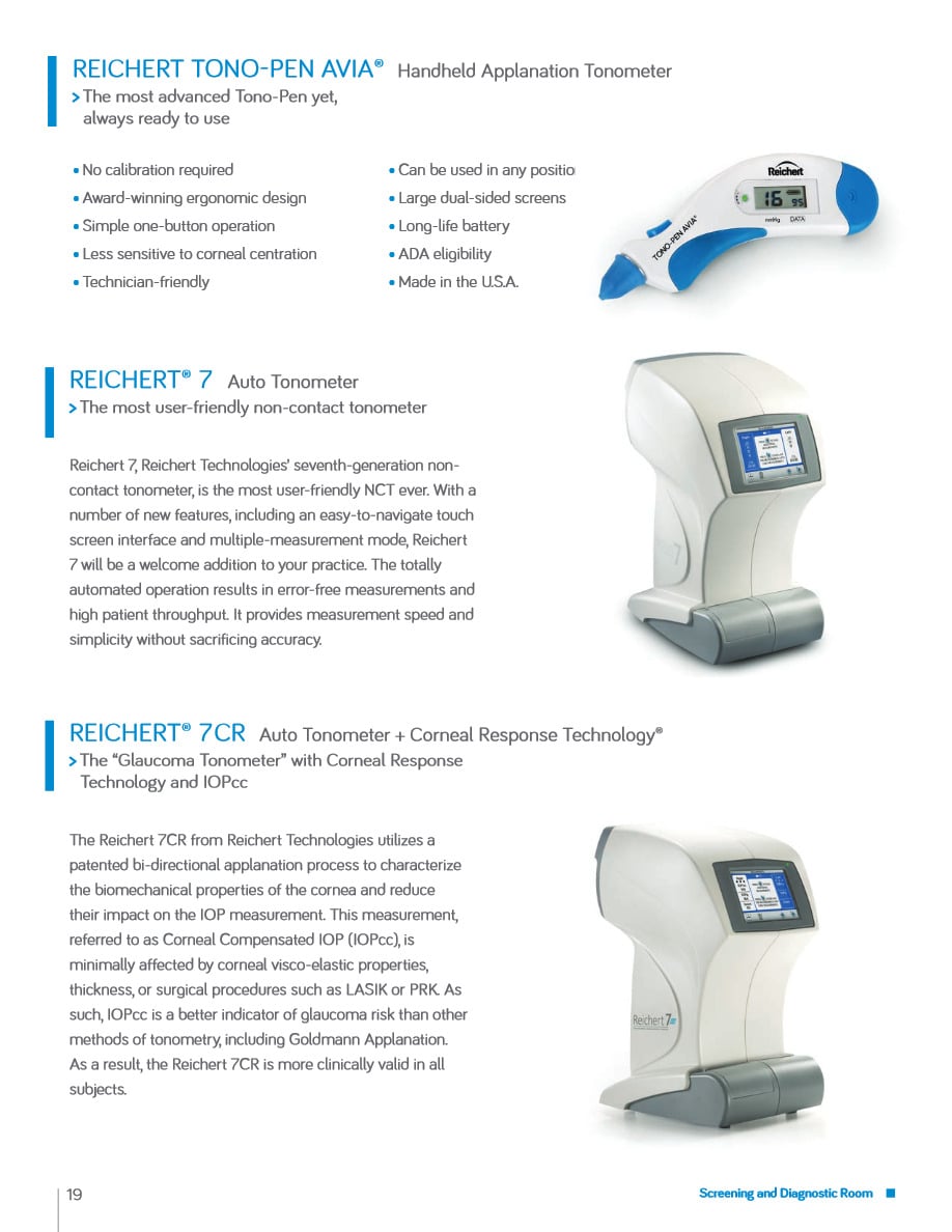 Product Catalog - Essilor Instruments USA
