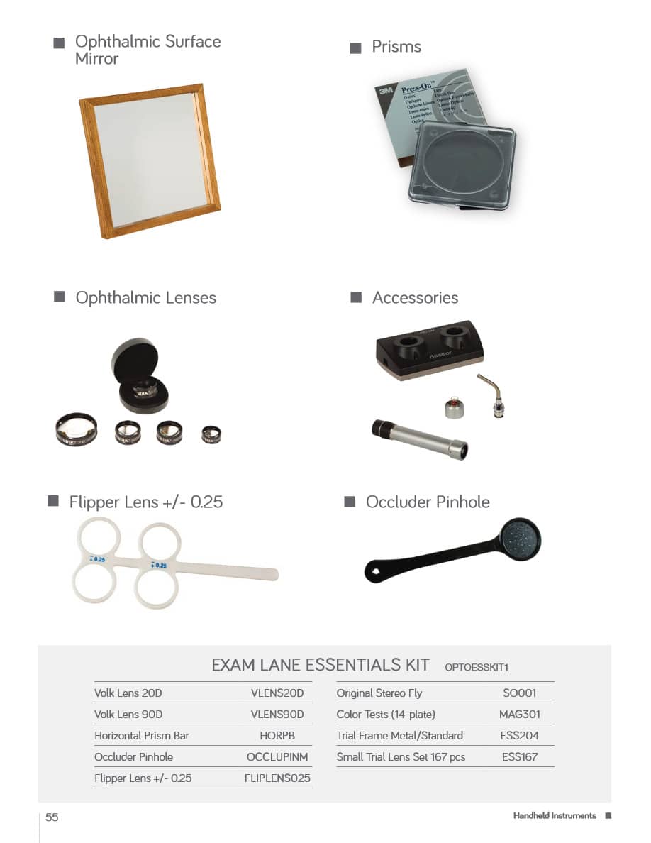 Product Catalog - Essilor Instruments USA