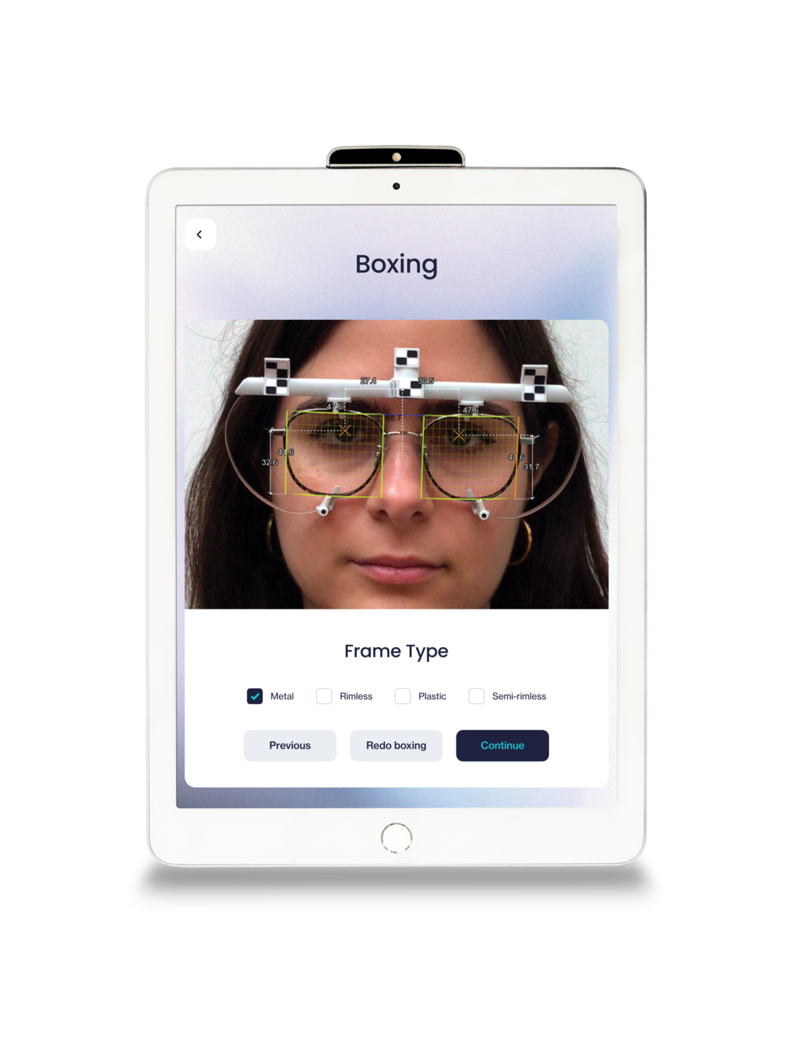 EYE-RULER 2 w iPad - Essilor Instruments USA