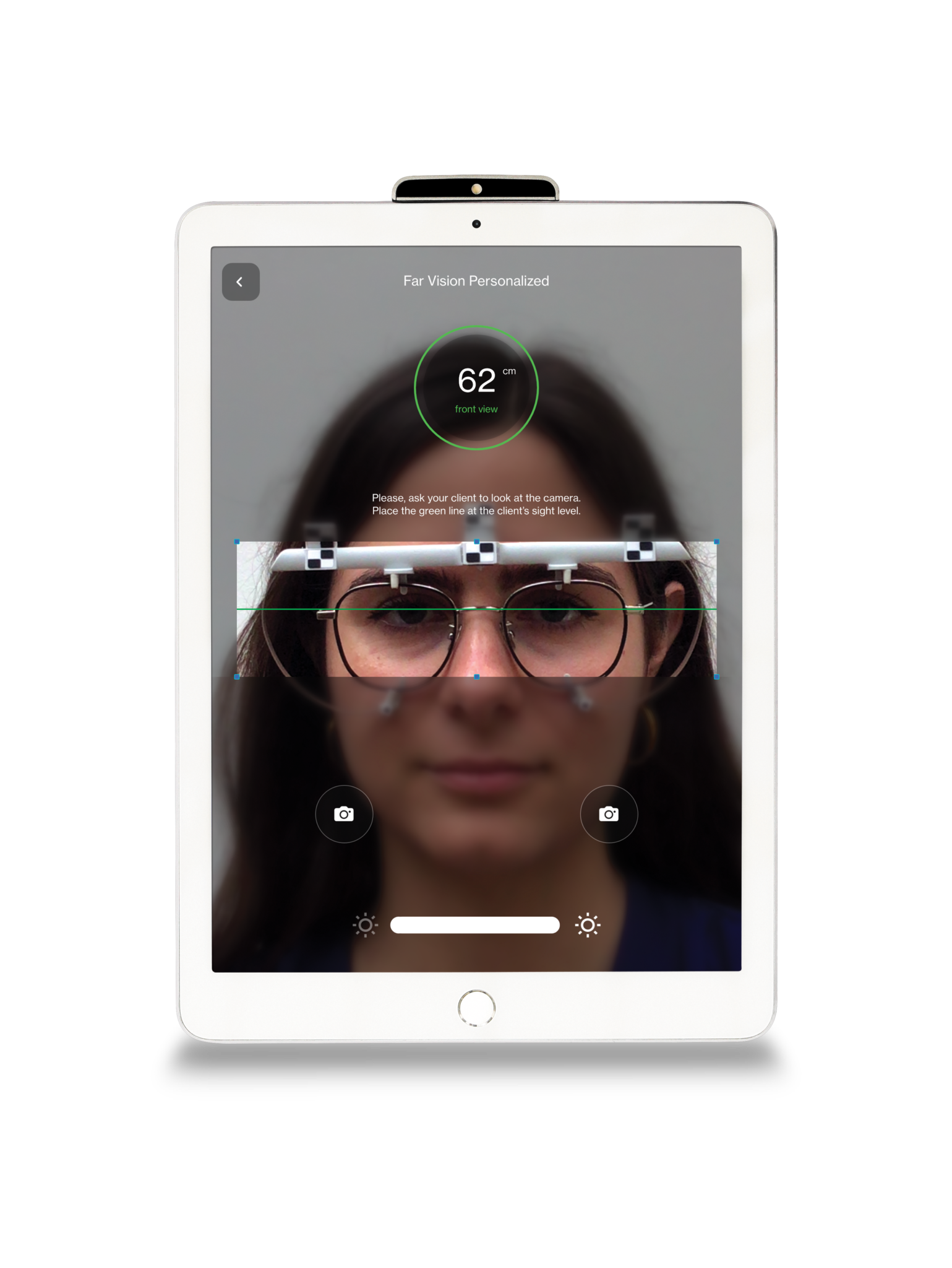 EYE-RULER 2 w iPad - Essilor Instruments USA