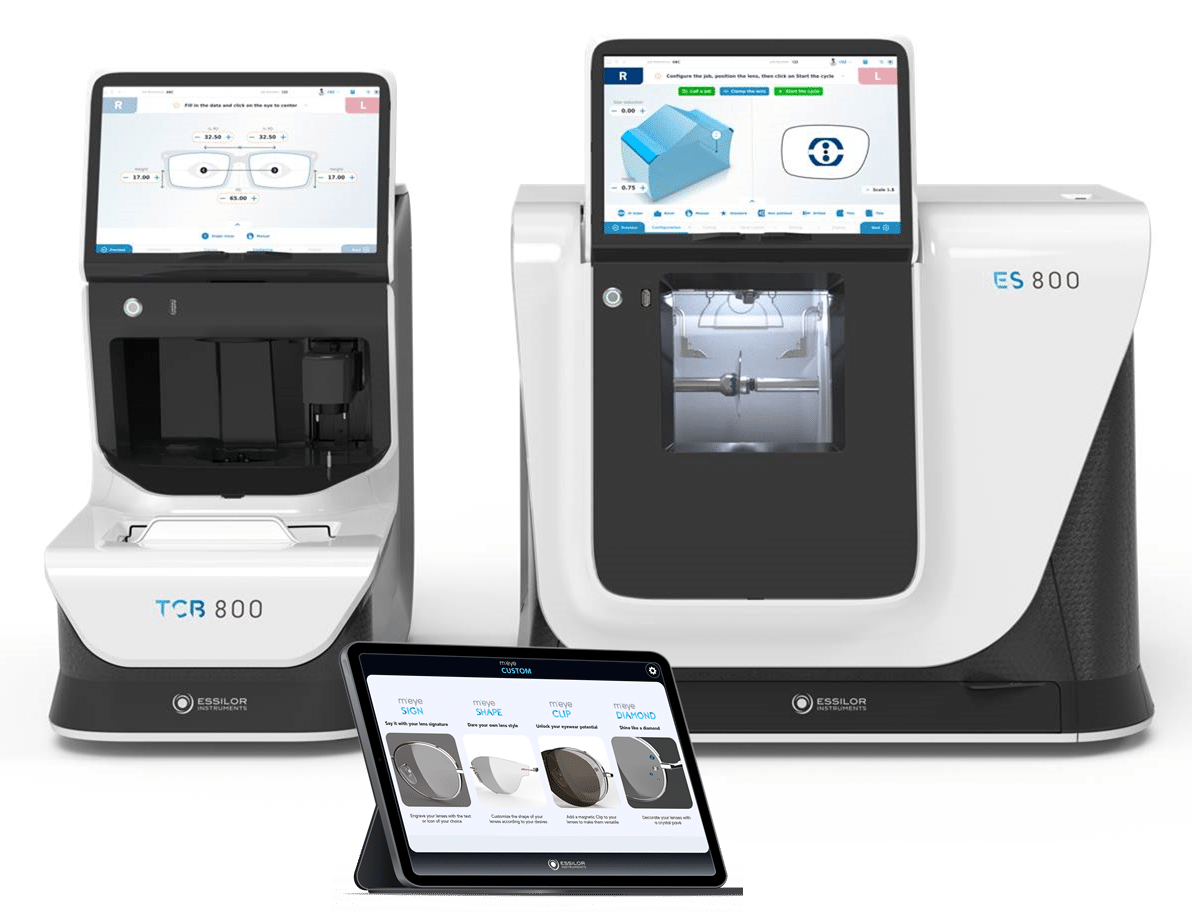 ES 800 and ES 800M Edging Systems - Essilor Instruments USA