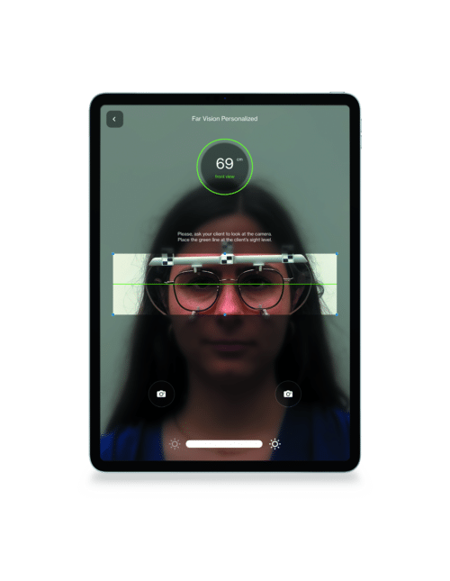 EYE-RULER2 S/W iPad Pro - Essilor Instruments USA