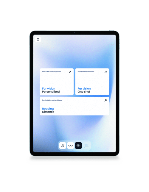 EYE-RULER2 S/W iPad Pro - Essilor Instruments USA